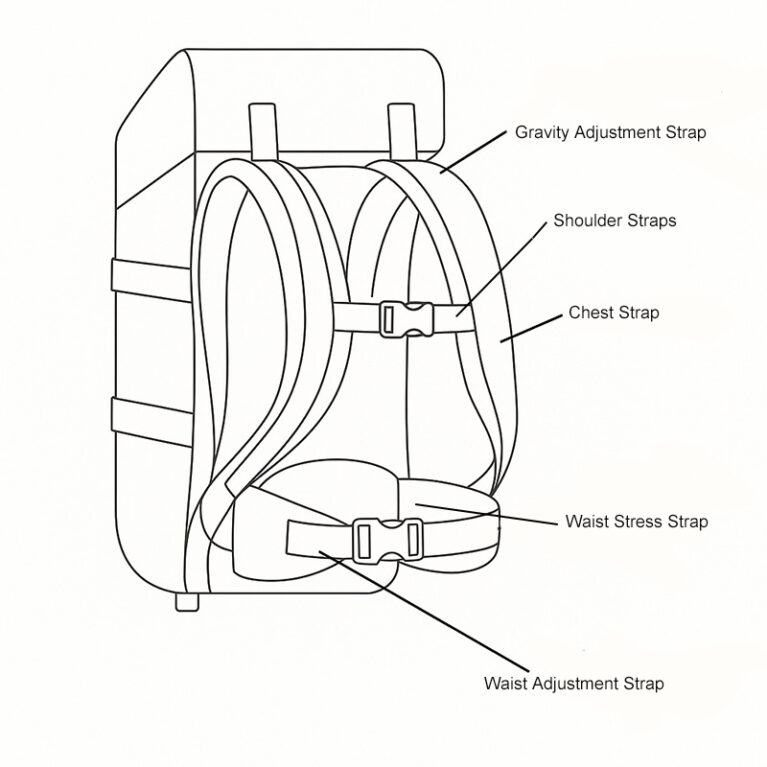 Research And Design Of Outdoor Backpack Structure System